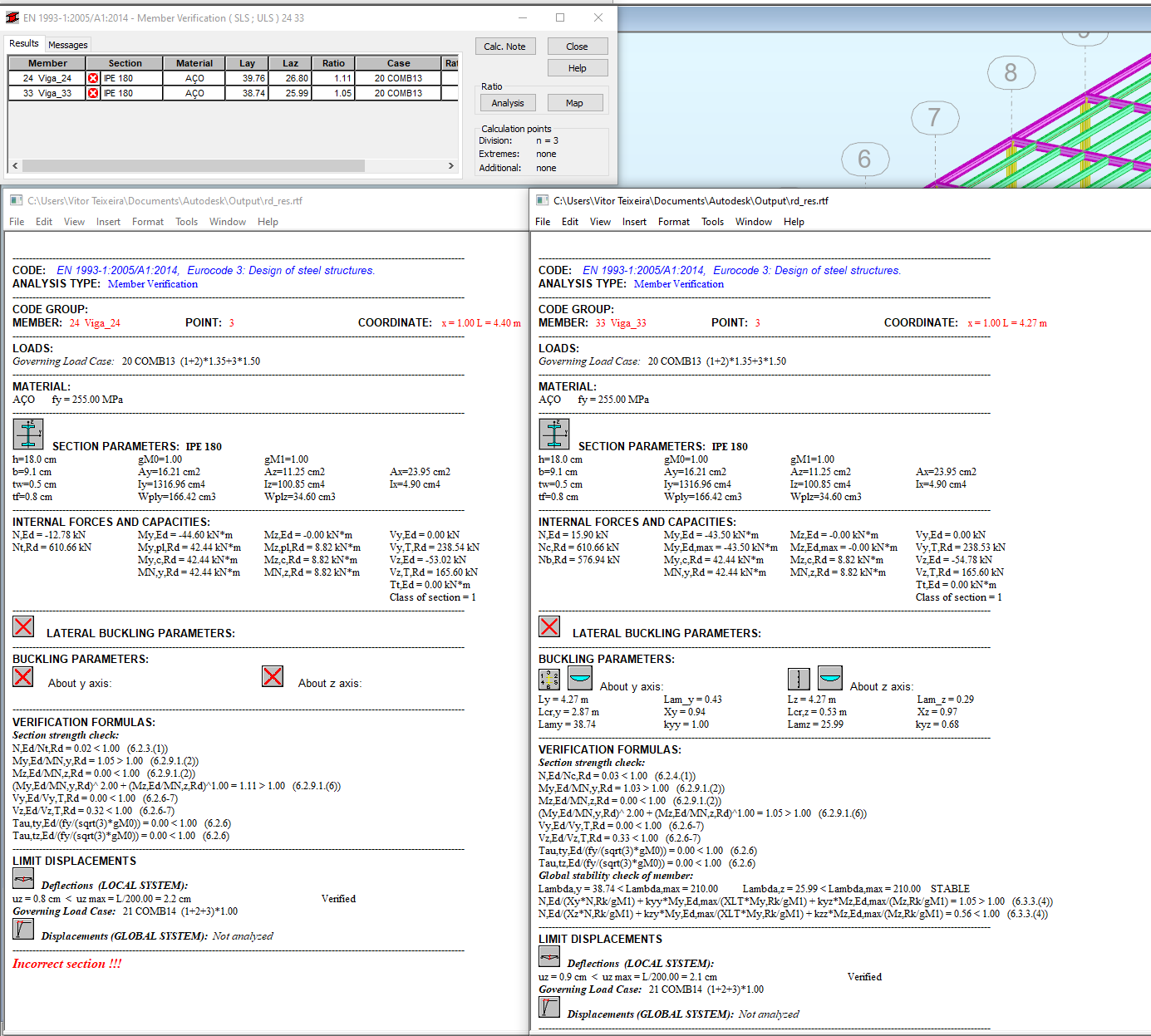 Solved: Member stability check - Autodesk Community