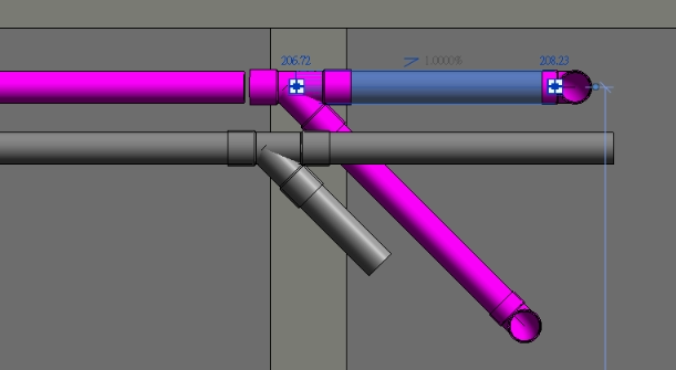 Solved: How to create a tee fitting of not 90 degree branch angle for pipe by Revit API ...