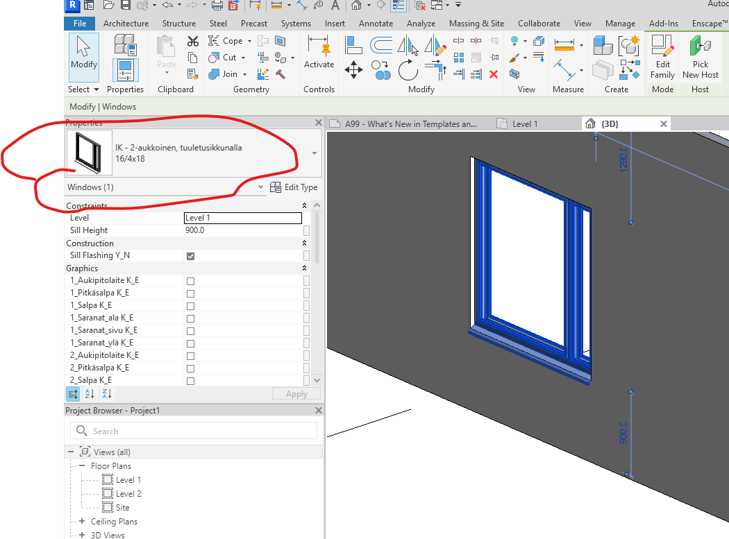 Solved: Model Text is a Generic Model but a Window - Autodesk Community