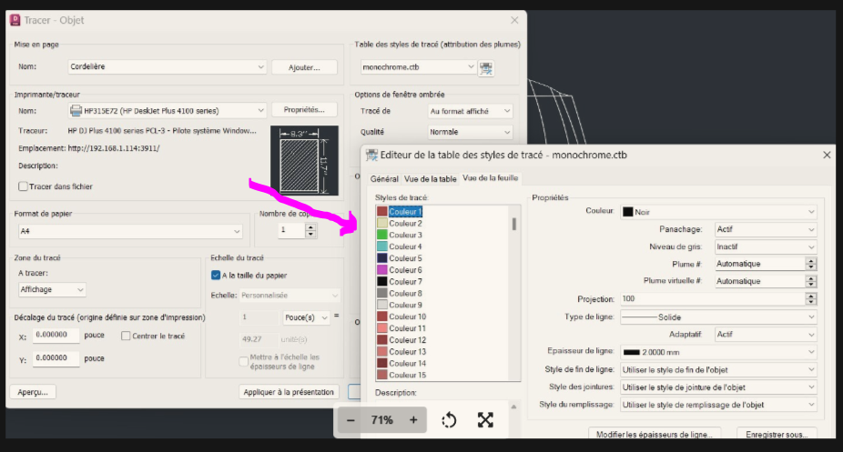 Solved: Assign a plot style to a presentation - Autodesk Community