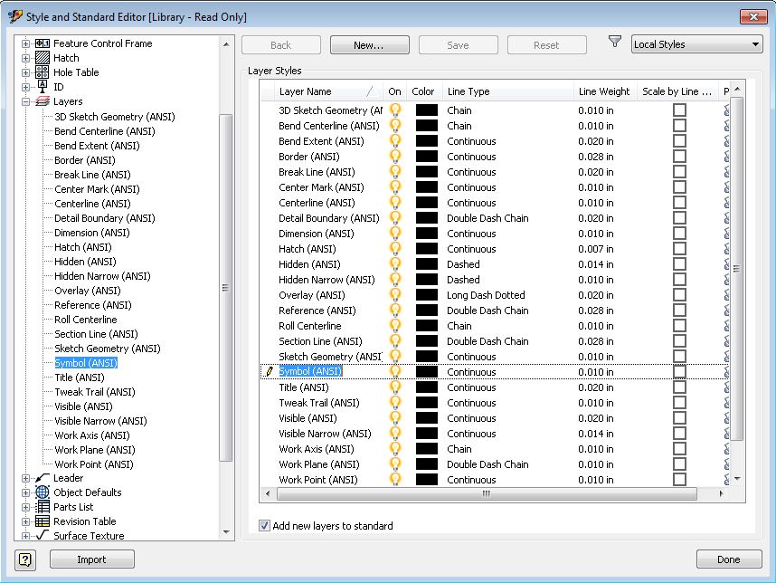 Solved: How to change Parts List grid color IV2012 - Autodesk Community