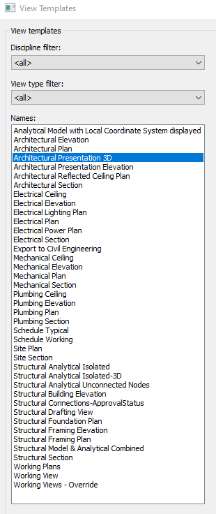 View Templates Inquiries - Autodesk Community