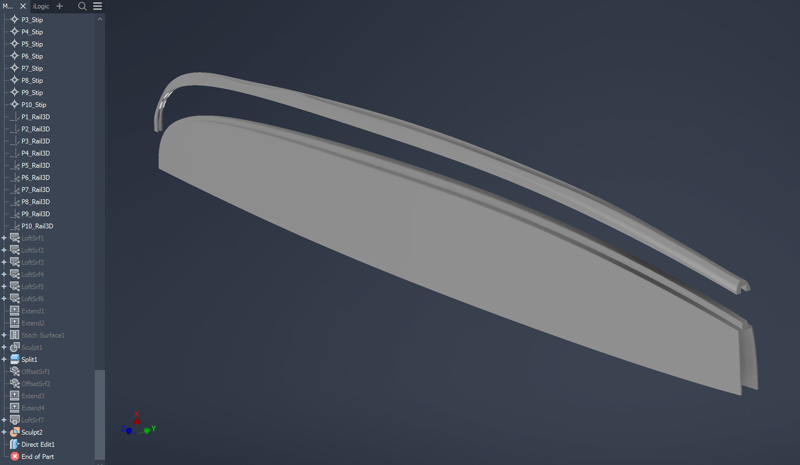 Solved: Loft adjacent sections with rails. - Autodesk Community