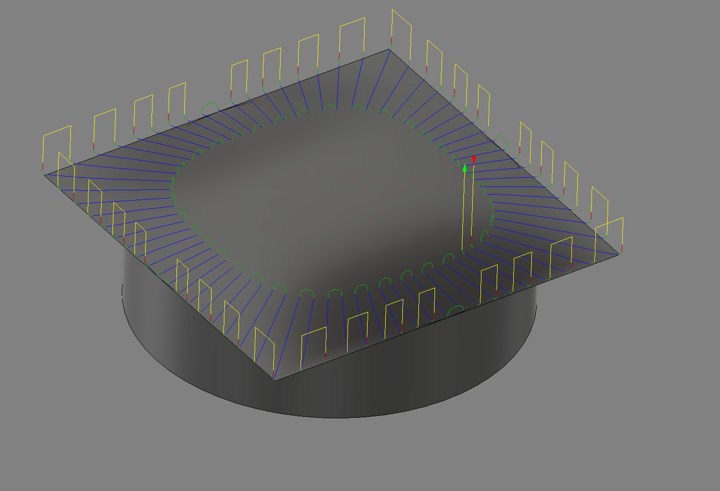 Solved: Why radial is not doing center? - Autodesk Community