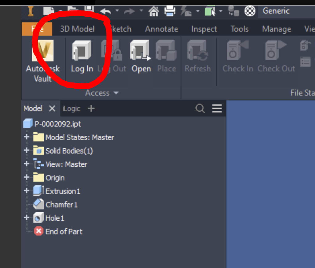 Vault is not available to check in - Autodesk Community