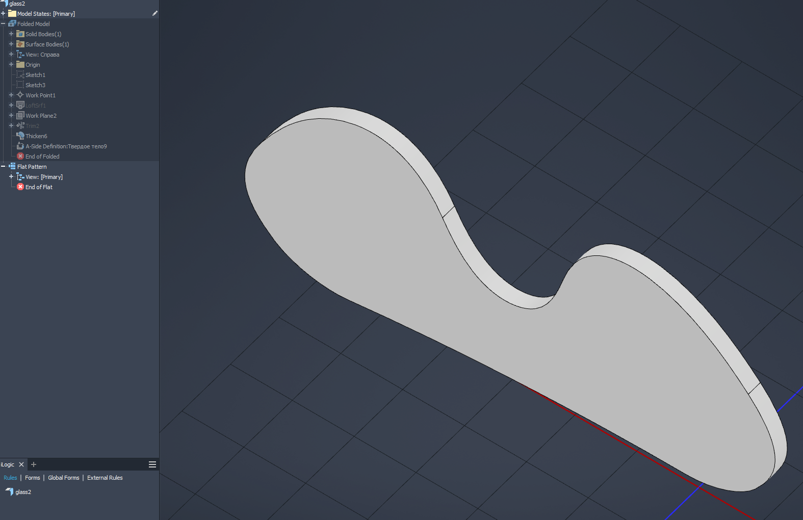 Вирішено:розгортка 3д ескізу в Inventor - Autodesk Community