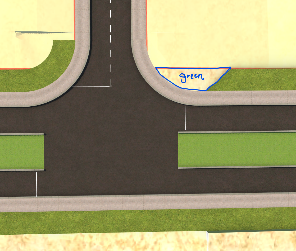 Component Road - How to extend specific component into the junction area? - Autodesk Community