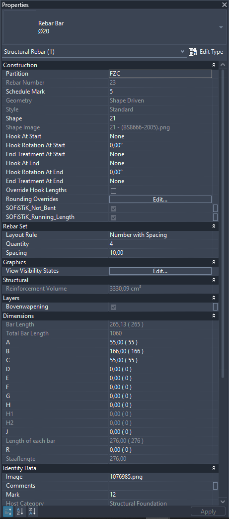 Solved: Custom Rebar shapes and missing parameters - Autodesk Community