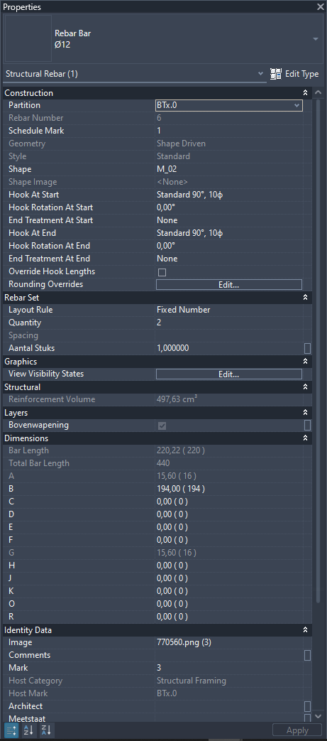 Solved: Custom Rebar shapes and missing parameters - Autodesk Community