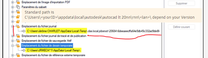 Modify DWG file : generate (.log) files in folder of draw files ...