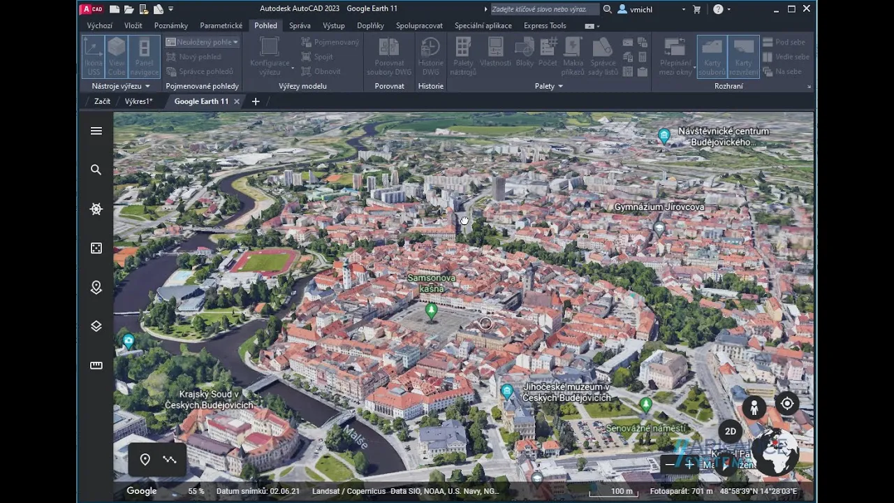Georeferencing Images and Geocoding Locations in AutoCAD