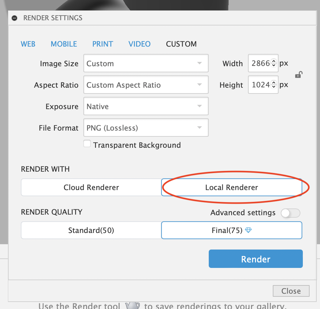 Local render vs token's price - Autodesk Community