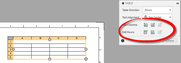 Solved: Custom Table on Technical Drawing - Autodesk Community