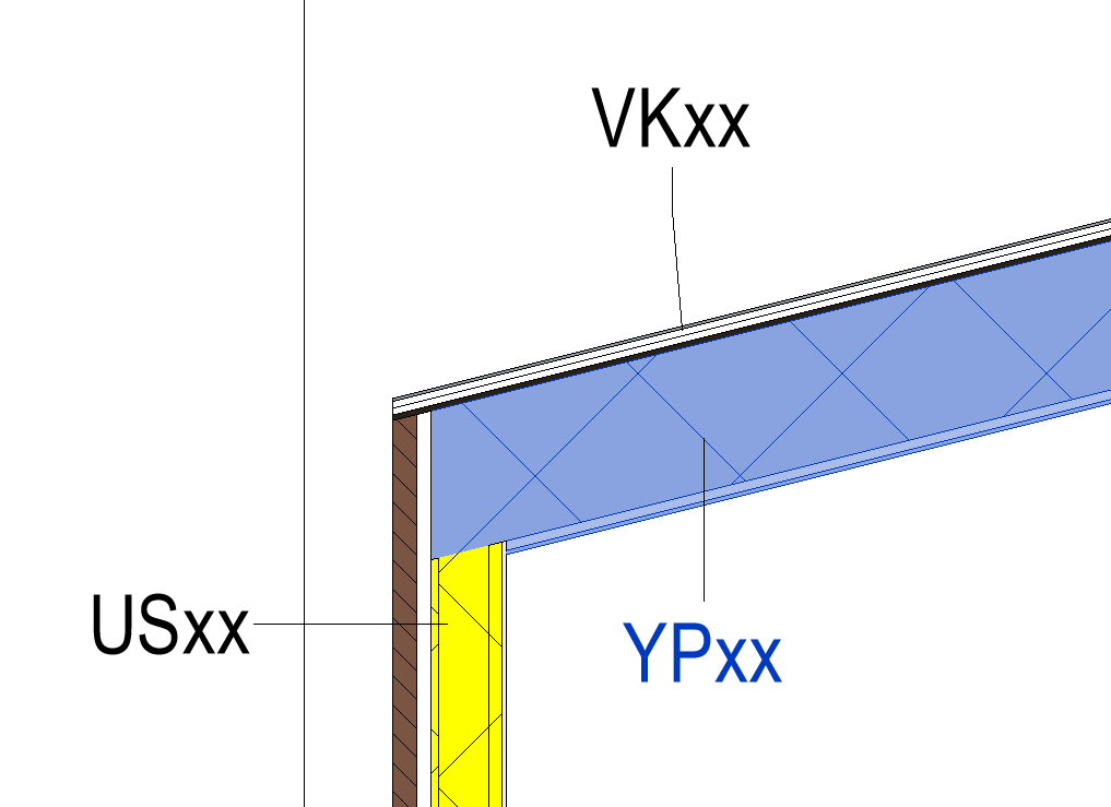 How to make wall extend over roof to conceal structure - Autodesk Community