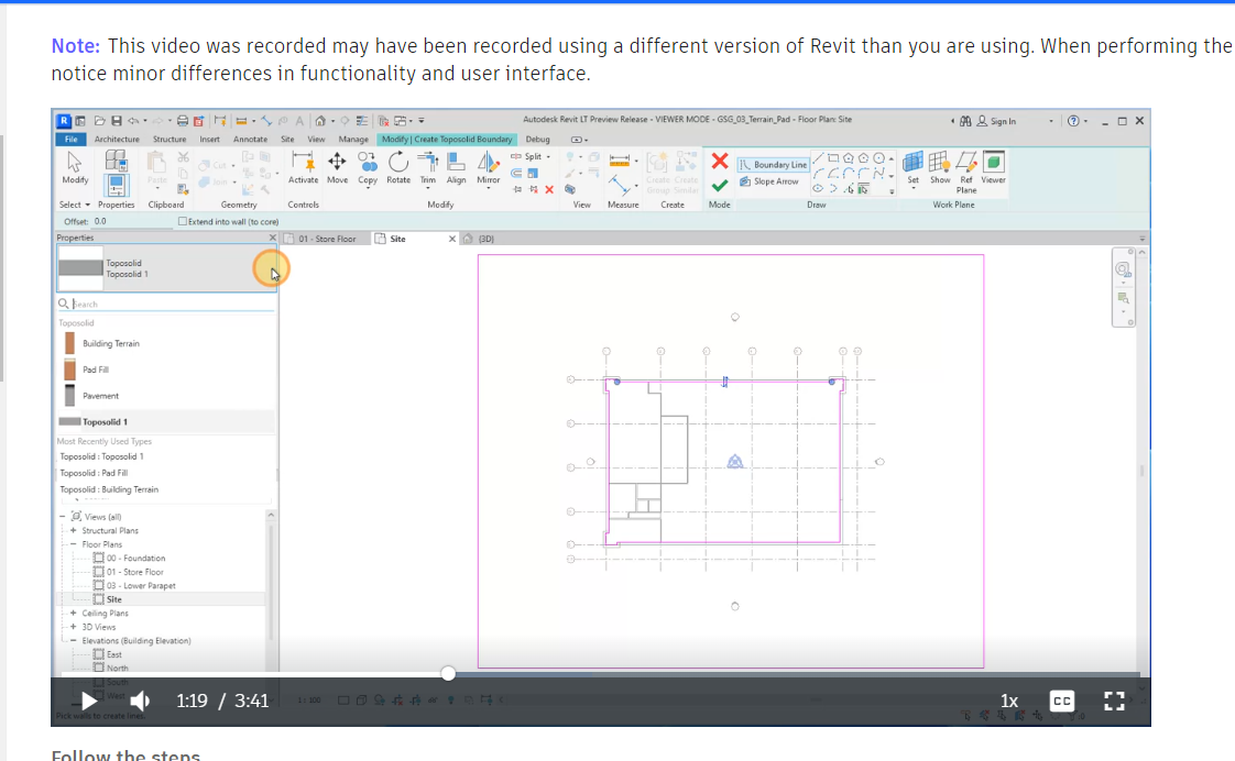 Building Pad from Toposolids 2024 - Don't Have Different Topo "Types ...