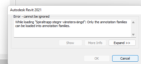 Solved: Nested Annotion family not displayed in project. - Autodesk Community
