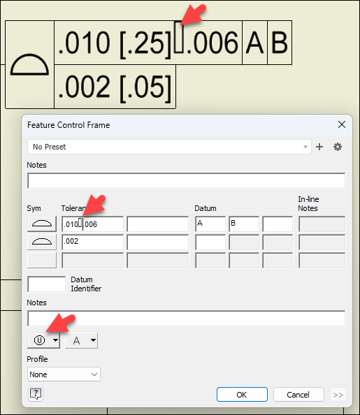 Solved: FCF Symbols Incorrect - Autodesk Community