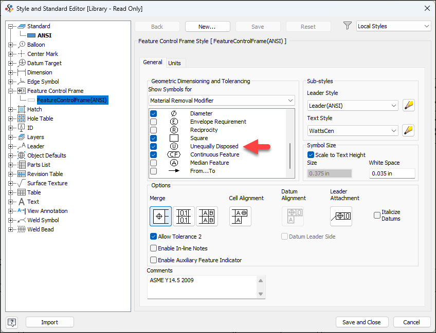 Solved: FCF Symbols Incorrect - Autodesk Community