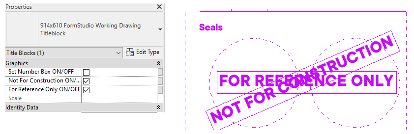 Solved: Adding parameter to titleblock to hide or change text - Autodesk Community