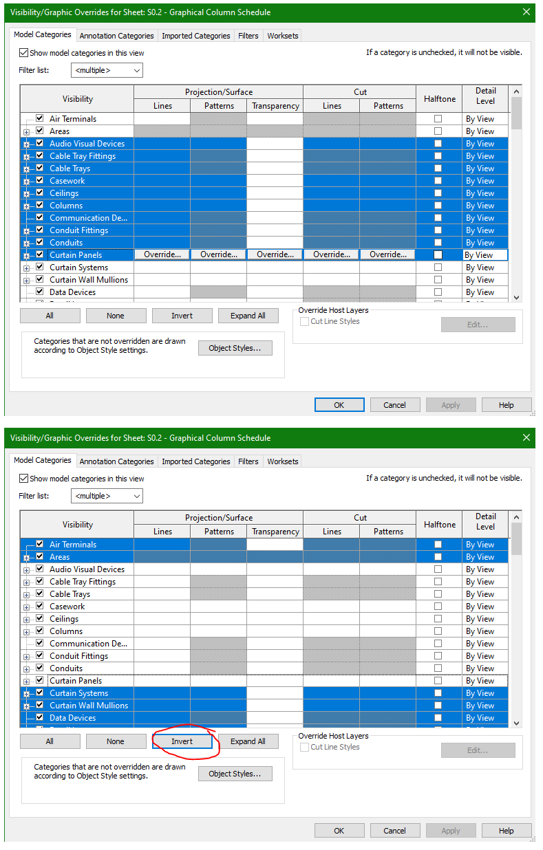REVERSE SELECTION - Autodesk Community