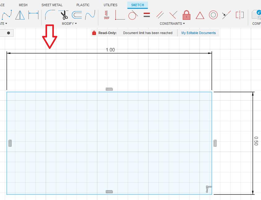 Is it possible to apply fillet to all rectangle corners in one steop? - Autodesk Community