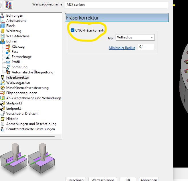Solved: macro command, checking toolpath is cutter compensation is on ...