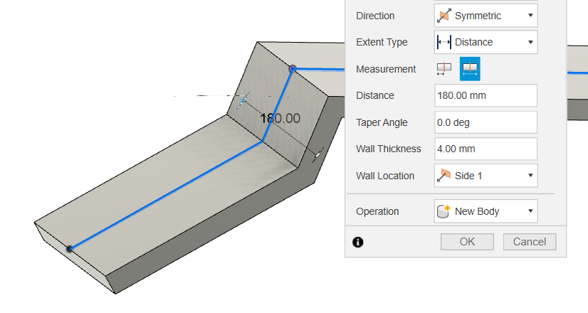 Having trouble extruding multi plane sketch - Autodesk Community
