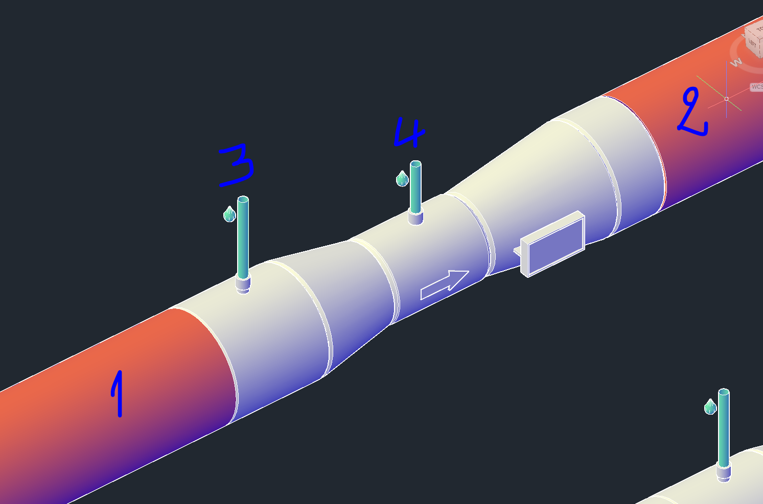 Solved: How to show a P3D Component with multiple connection in isometrics - Autodesk Community