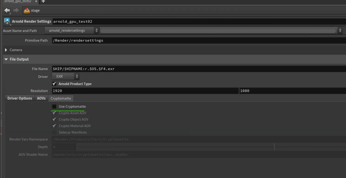 Cryptomatte stuck on render product - Autodesk Community