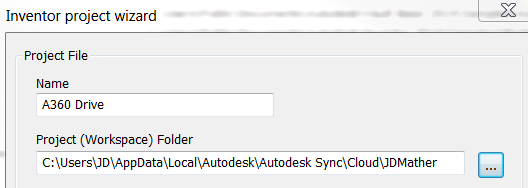 save and open Inventor templates from A360 Drive - Autodesk Community