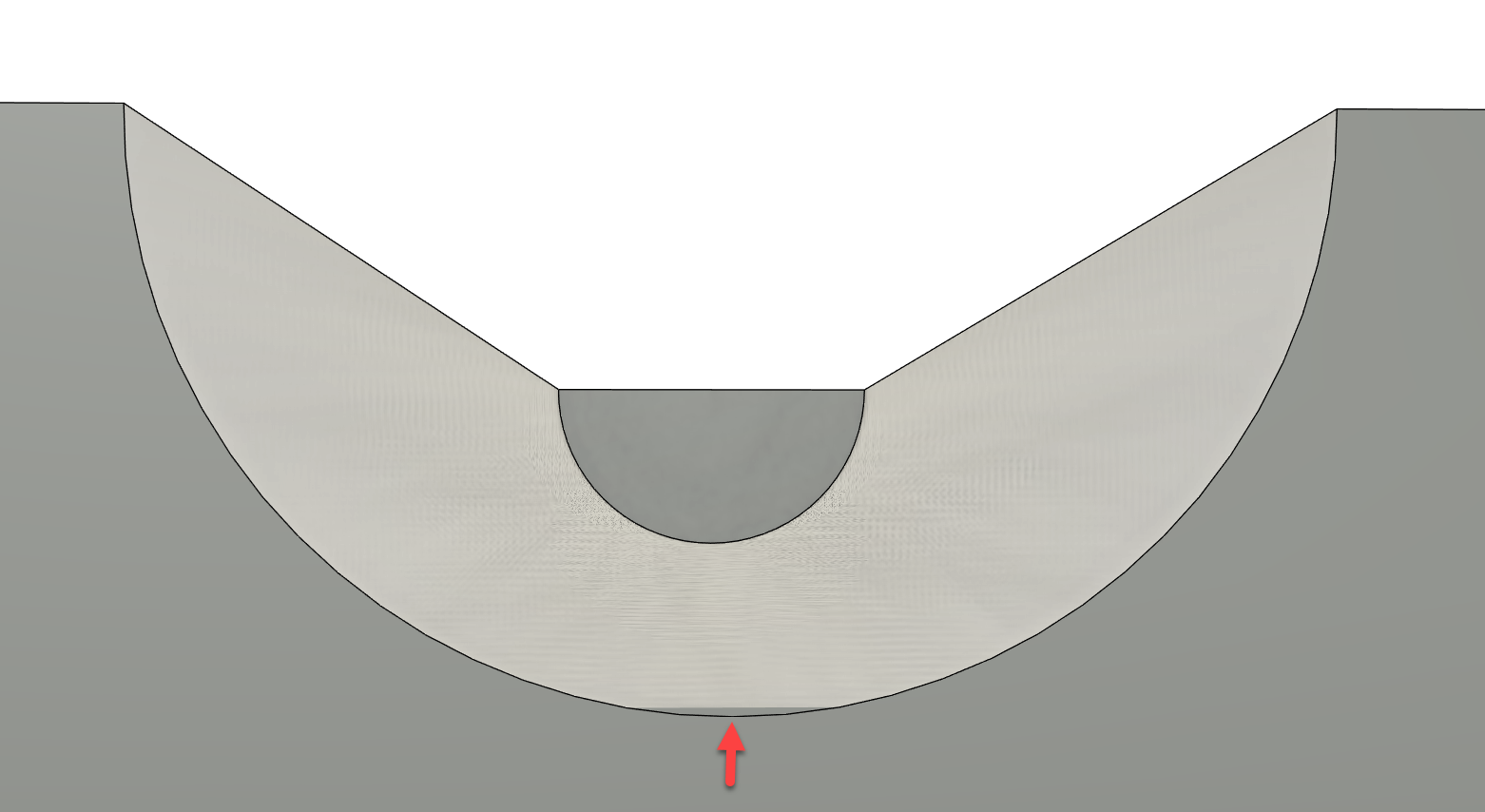 Milling round pocket ends with flat bottom - Autodesk Community