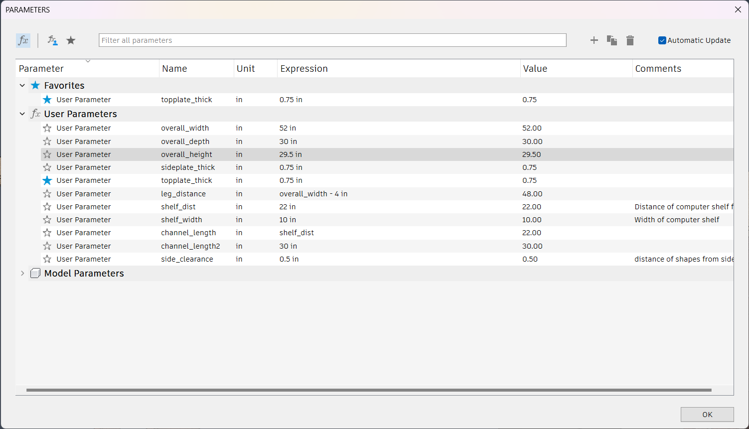 Solved: Is there a way to find out where a parameter is used? - Page 2 - Autodesk Community