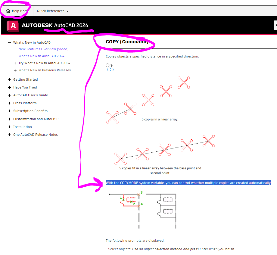 Problem with copy command in AutoCAD 2024 - Autodesk Community
