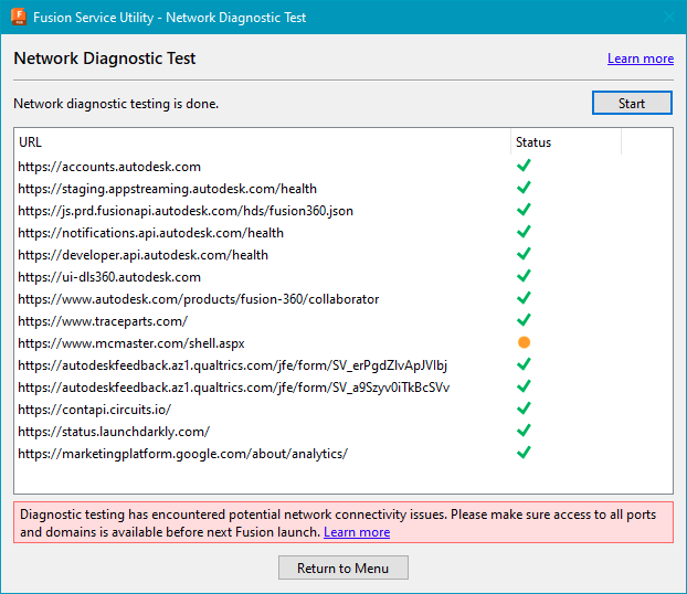 Server Verification Warning every time I start Fusion - Autodesk Community