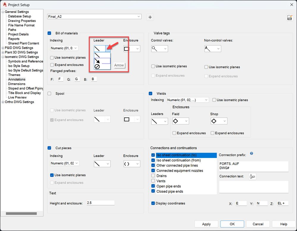 Solved: Isometric Item Callout Arrow Size - Autodesk Community