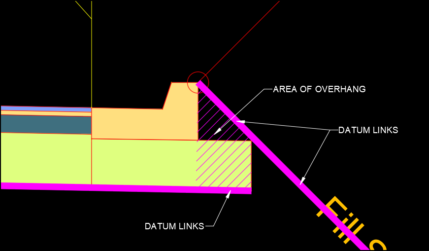 Solved: Fill Gaps in Section View & Datum not following subassembly link codes - Autodesk Community