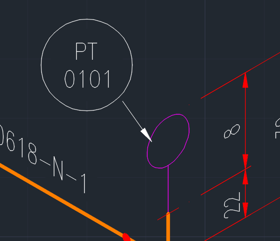 Solved: Create instrumentation tag with horizontal line - Autodesk Community