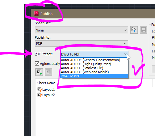 Solved: Strange batch plot behaviour - Autodesk Community