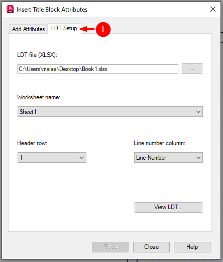 Solved: LDT Setup Place Button - Autodesk Community