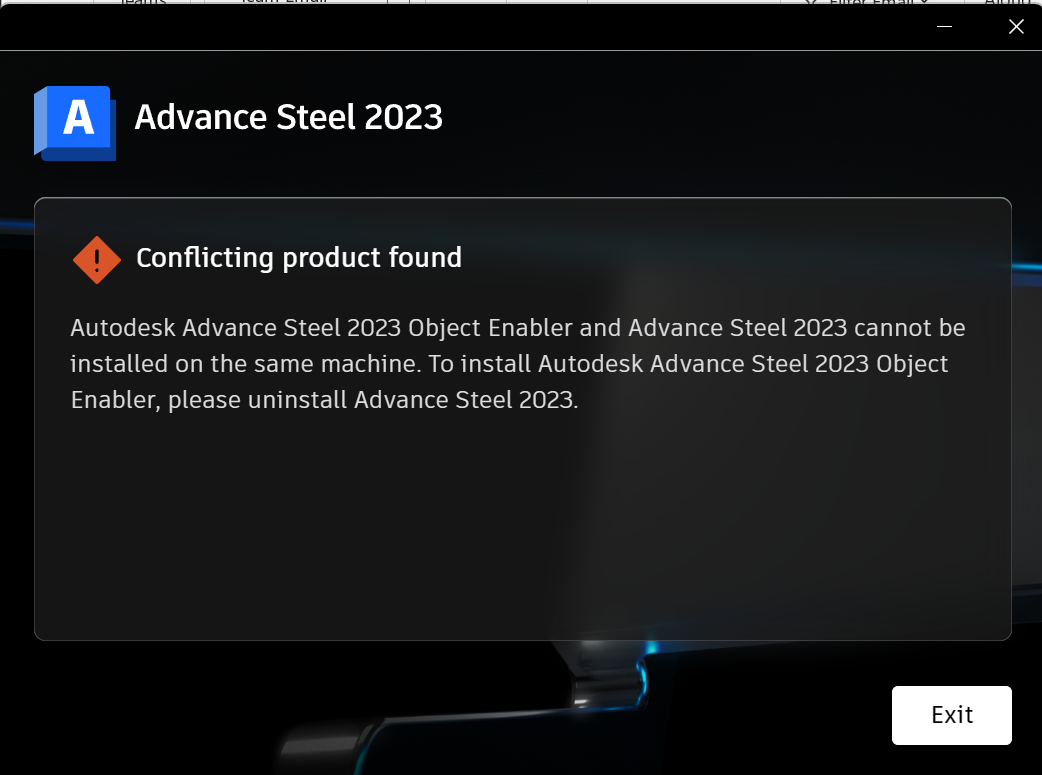 Solved: 2023 advanced steel object enabler - Autodesk Community