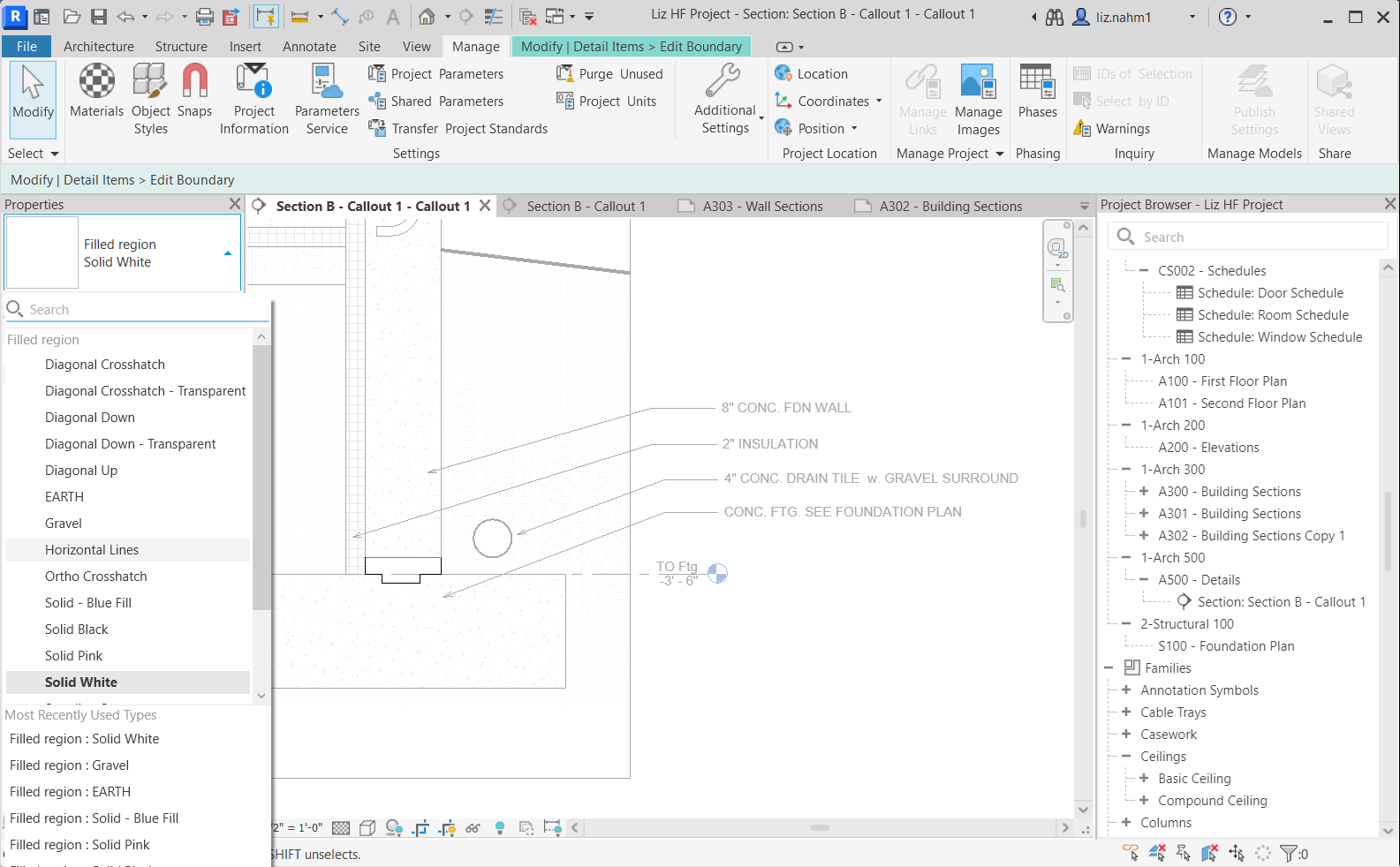 Solved: Filled Regions: Concrete Doesn't Show Up As An Option - Autodesk Community