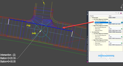 Intersection Wizard different offsets - Autodesk Community