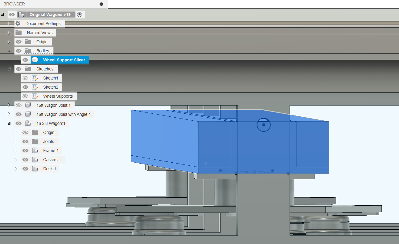 How do you split a complex component with a body? IE. create a new body ...