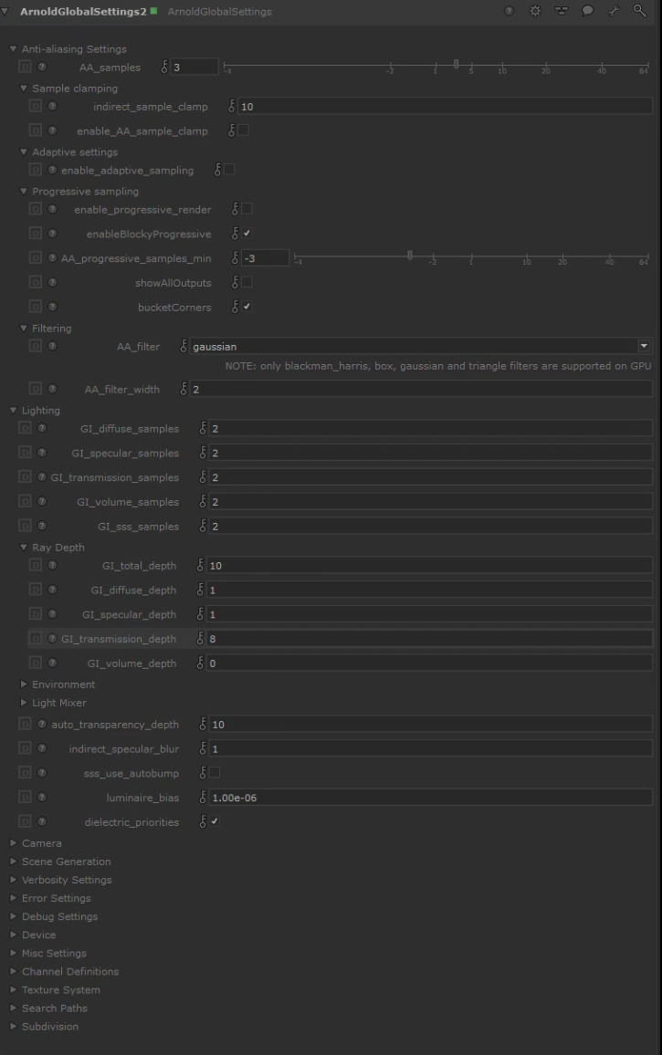Arnold - Lock Sampling Pattern - Autodesk Community