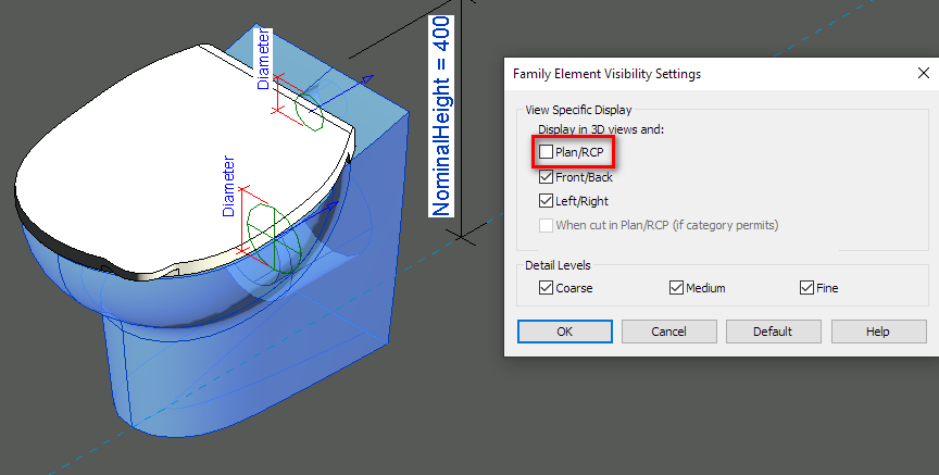 Solved: Architecture Family Display in Plan - Autodesk Community