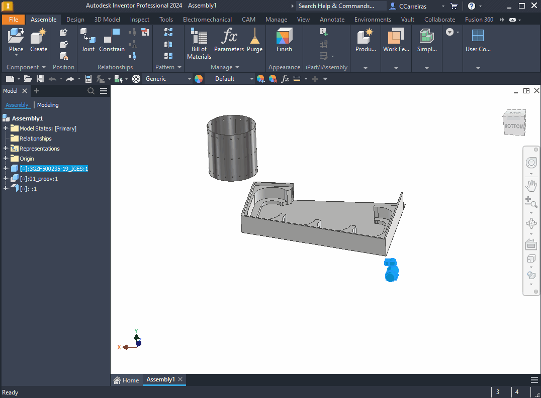 Solved Combining Ipt Parts Into A Subassembly In Iam File Autodesk Community 