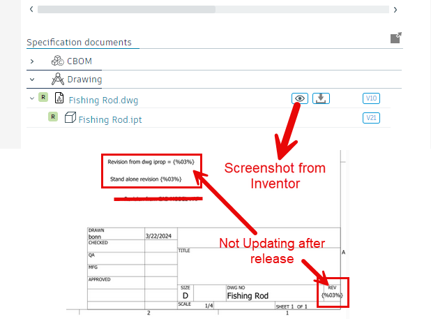 Solved: Upchain Revision in Inventor drawing - Autodesk Community