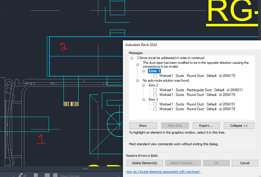 How to change temporary duct tap size in Revit 2024? - Autodesk Community
