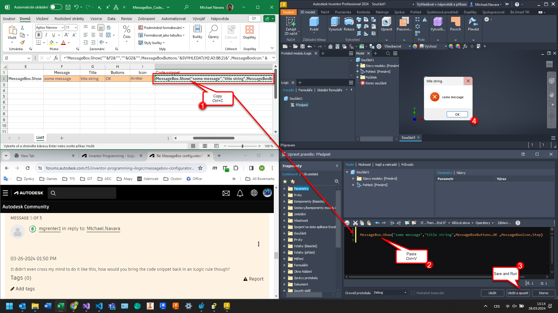 MessageBox configurator? - Autodesk Community