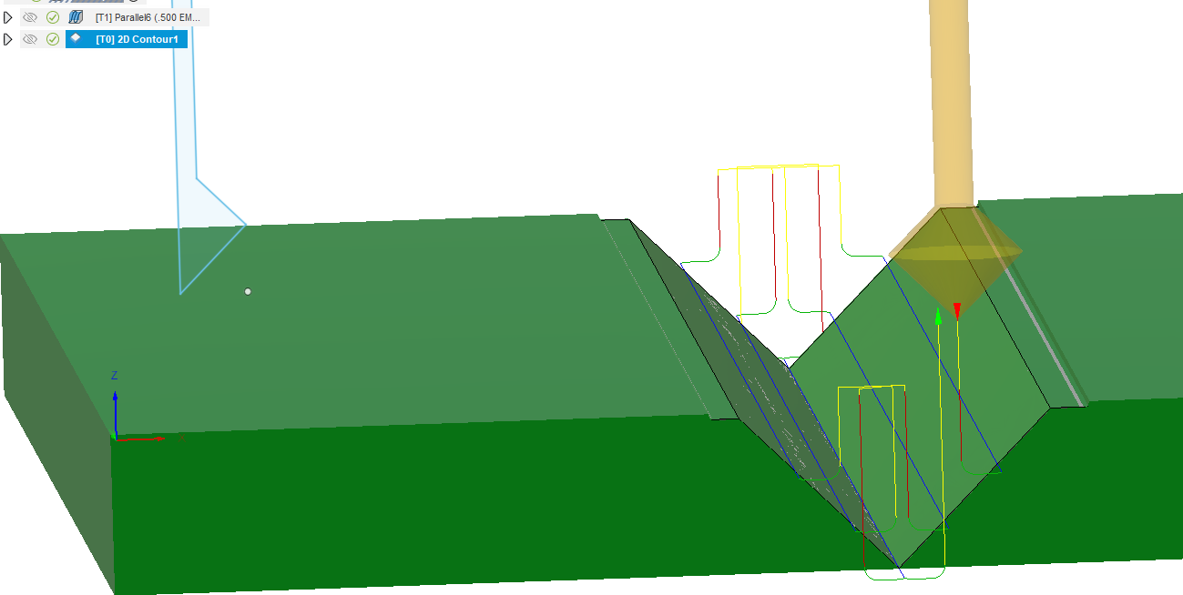 how to use a 45 degree router bit to cut a angle - Autodesk Community